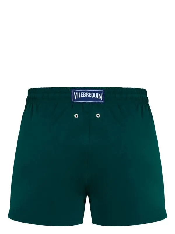 Vilebrequin Logo-patch Swim Shorts - Green