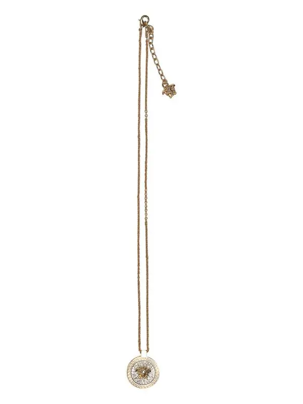 Versace Medusa Head Necklace - Gold