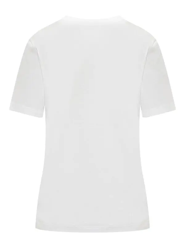 Versace Logo-embroidered T-shirt
