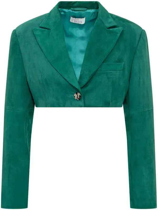 Giuseppe Di Morabito Cropped Blazer - Green