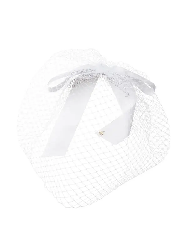 MAISON MICHEL Annie Hair Band - White