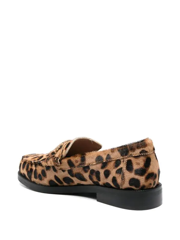 BIBI LOU Tina Leopard Print Loafers