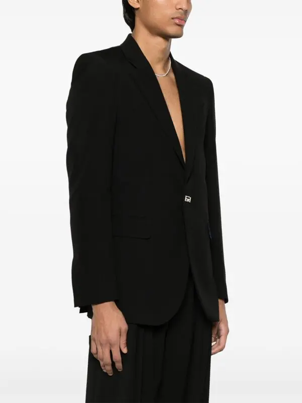 Givenchy 2g-clip Wool Blazer