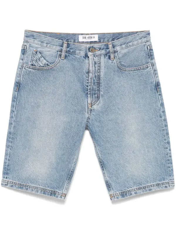 Attico Denim Shorts