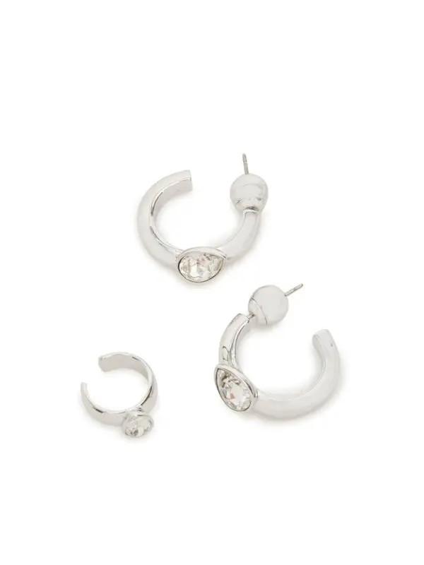 SWAROVSKI Dextera Hoop Earring Set