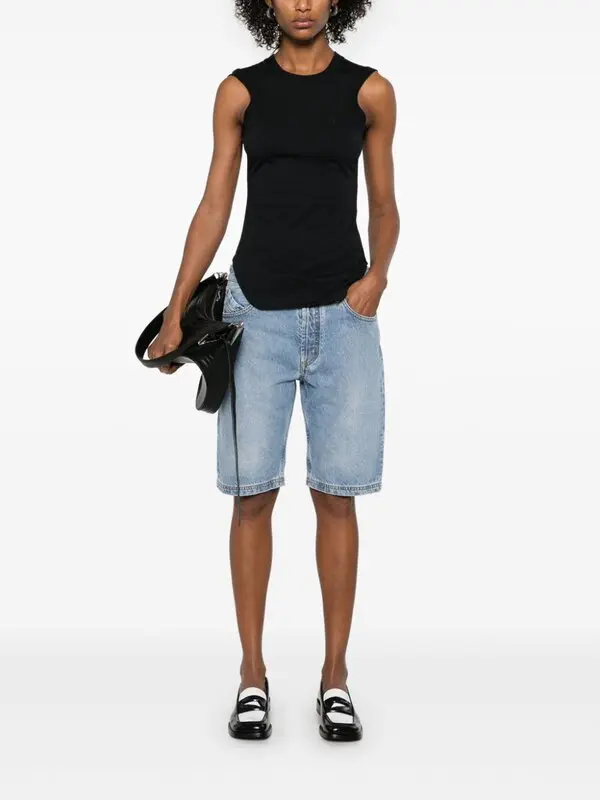 Attico Reese Tank Top - Black