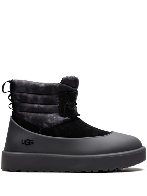 UGG Mini Lace Wea Smokescreen Boots - Black