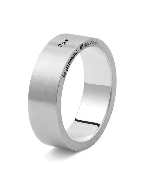 Le Gramme Sterling Ribbon Ring