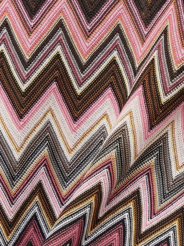 Missoni Striped Crochet-knit Vest
