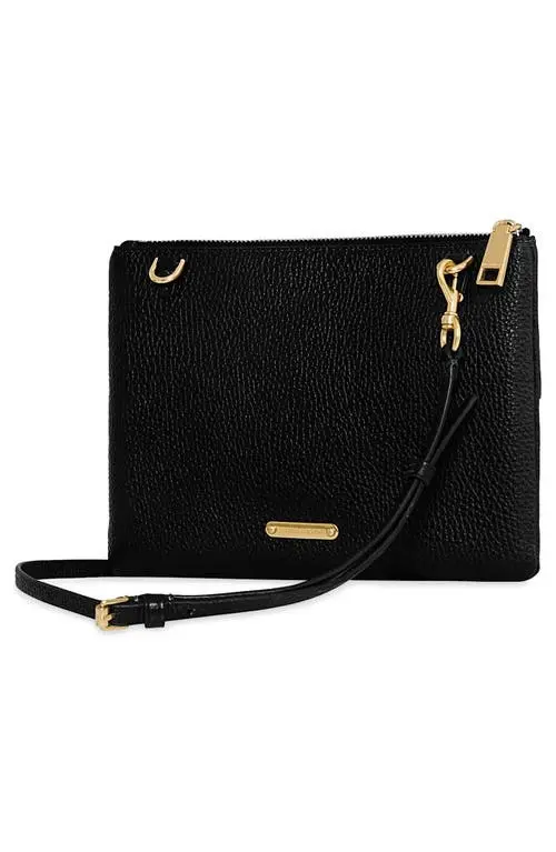 Rebecca Minkoff Edie Chevron Embossed Leather Crossbody Bag