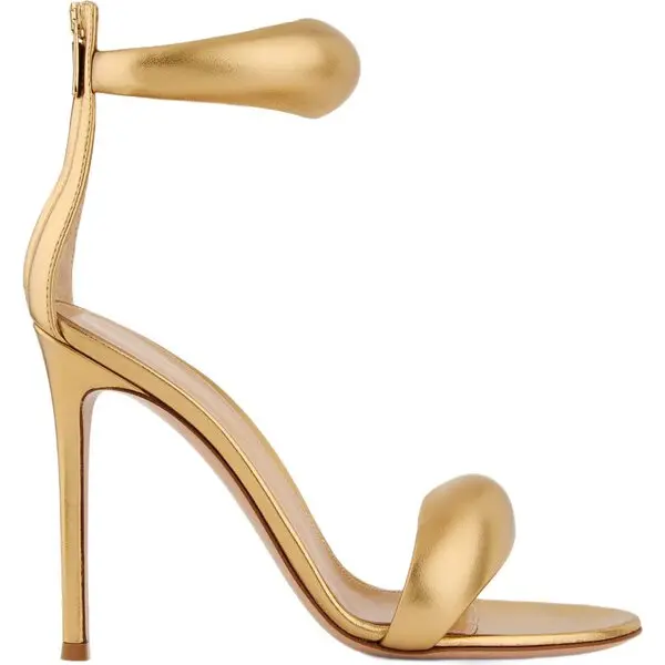 GIANVITO ROSSI Bijoux High Heel Sandals - Gold