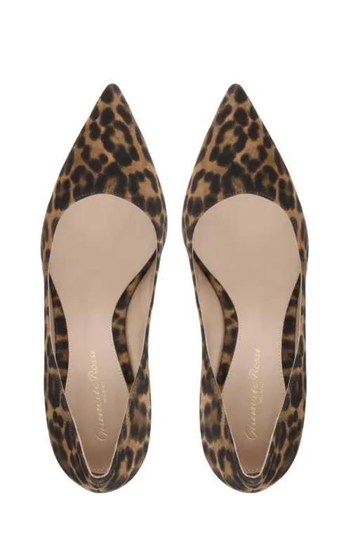 GIANVITO ROSSI 70 Pumps - Brown