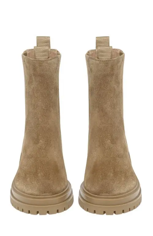 GIANVITO ROSSI Chester Biker Boots - Beige