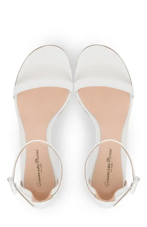 GIANVITO ROSSI Gaeta 45 Sandal - White