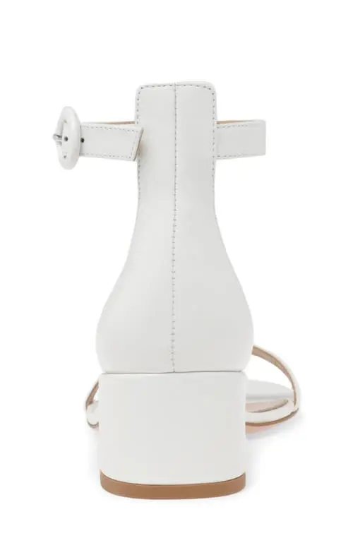 GIANVITO ROSSI Gaeta 45 Sandal - White