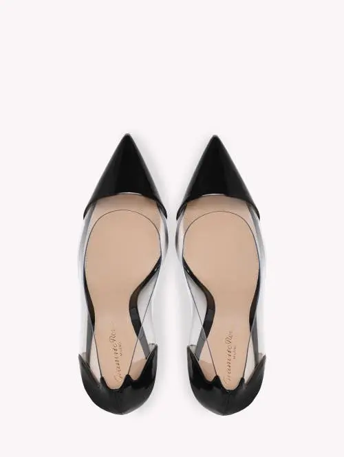 GIANVITO ROSSI Plexi High Heel Pumps - Black