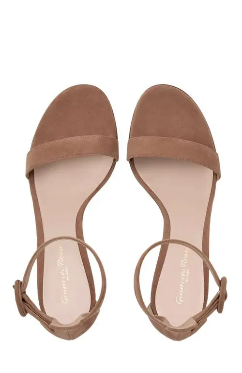 GIANVITO ROSSI Portofino 70 Sandal - Pink