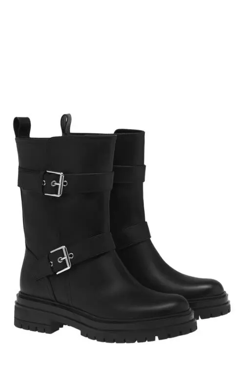 GIANVITO ROSSI Thiago Buckled Boots - Black