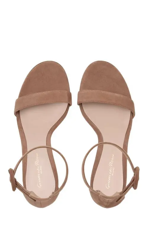 GIANVITO ROSSI Portofino 85 Buckle Sandals - Pink