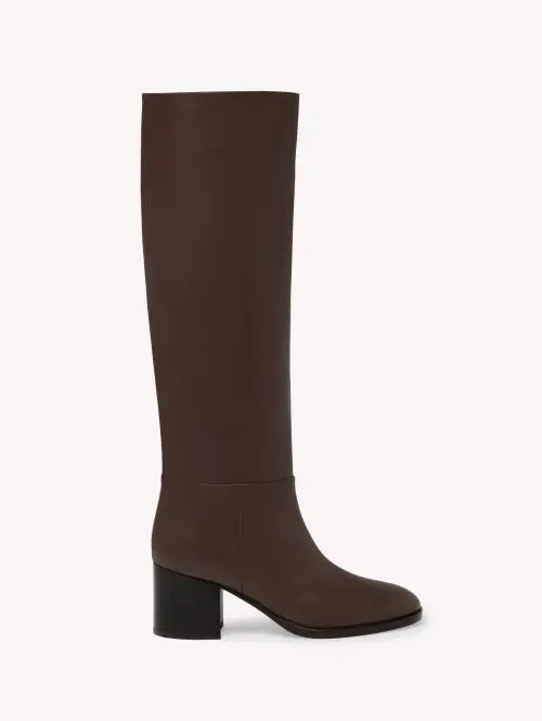 GIANVITO ROSSI Santiago 60 Boots - Brown