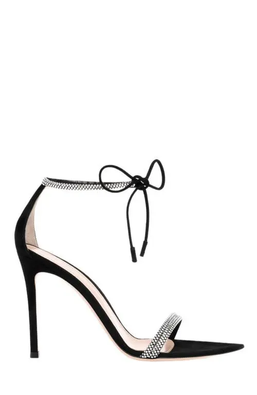 GIANVITO ROSSI Montecarlo High Heel Sandals - Black