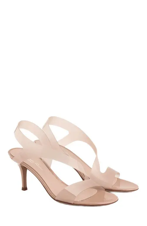 GIANVITO ROSSI Metropolis 70 Sandals - Beige