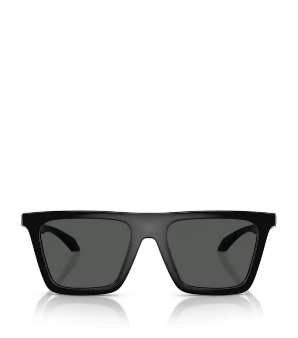Versace Acetate Ve4468u Square Frame Sunglasses - Black