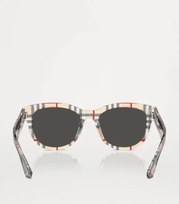 Burberry Acetate Be4432u Sunglasses - Brown