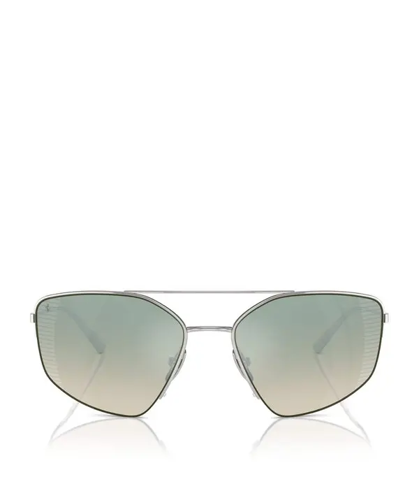 FERRARI Acetate Sunglasses - Silver