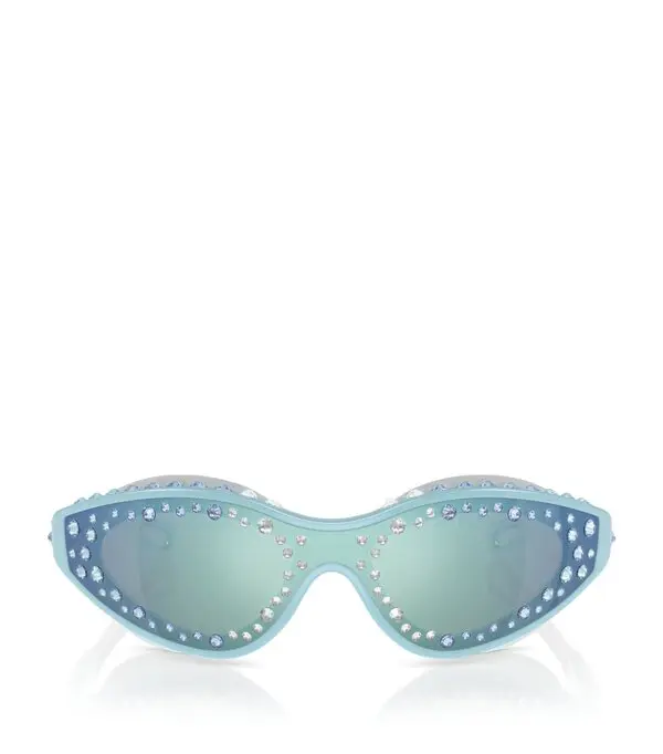 SWAROVSKI Sk6024 Injected Sunglasses - Blue