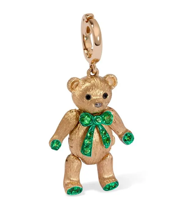 Annoushka X Harrods Teddy Bear Locket Charm - Gold