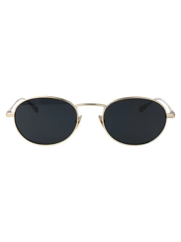 Saint Laurent Sl 799 Sunglasses - Gold-gold-black