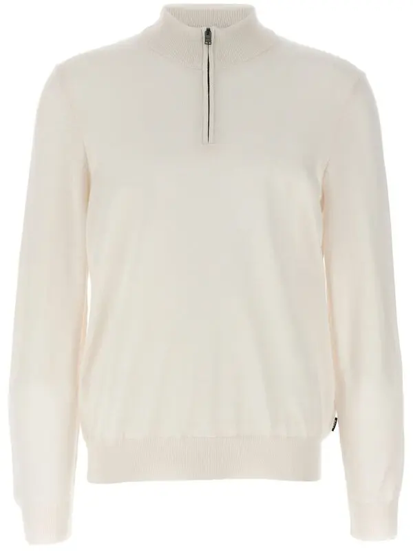 BOSS Ebenji Sweater - White