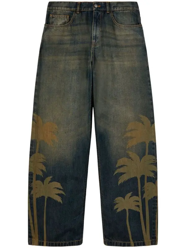 Palm Angels Laser Palms Jeans