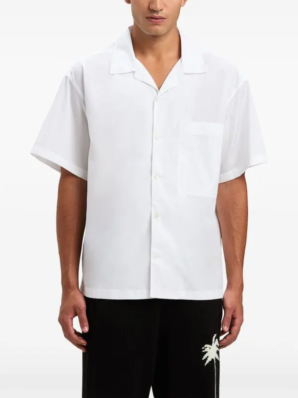 Palm Angels Curved-logo Classic Shirt