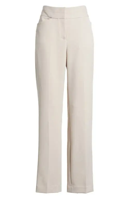 TAHARI ASL Twill Flare Pants