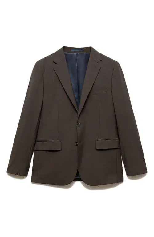 Mango Slim Fit Wool Blend Sport Coat