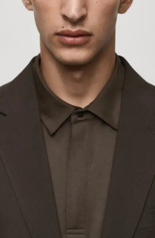 Mango Slim Fit Wool Blend Sport Coat