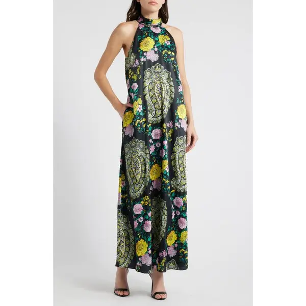 Kobi Halperin Genesis Halter Maxi Dress
