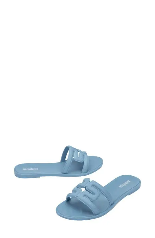 Melissa M Slide Sandal - Blue