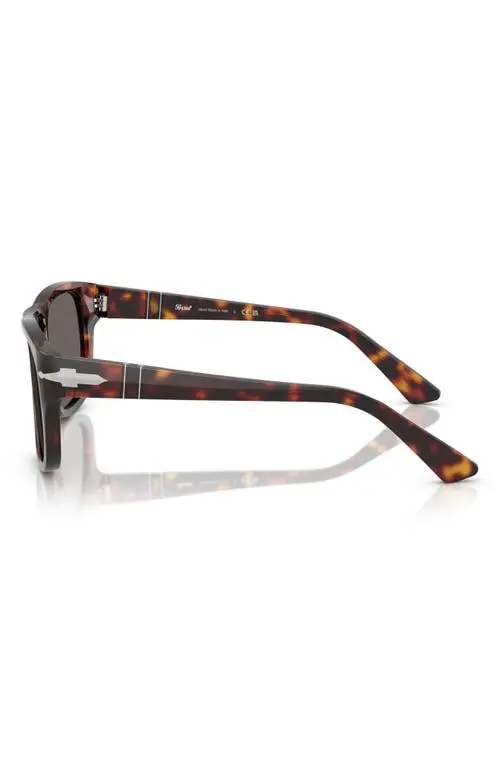 Persol 55mm Square Sunglasses - Havana