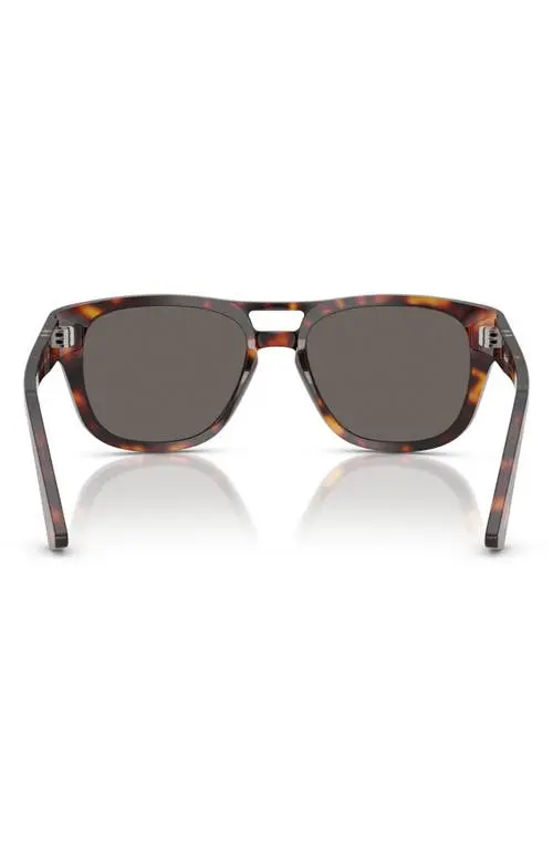 Persol 55mm Square Sunglasses - Havana