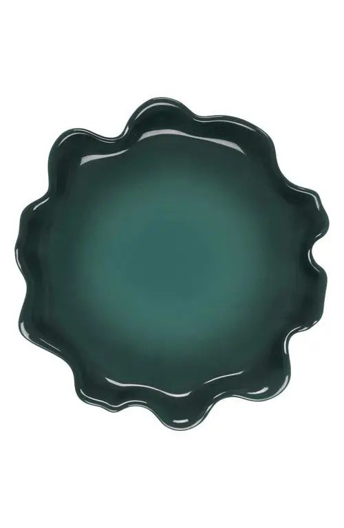 LE CREUSET Iris Stoneware Ruffle Platter - Artichaut