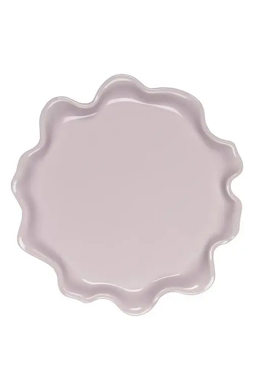 LE CREUSET Iris Stoneware Ruffle Platter - Shallot