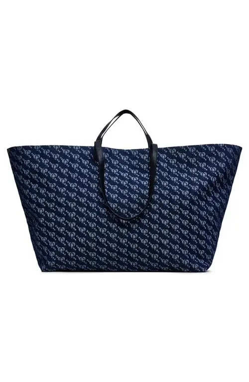 Desigual Arco Logo Denim Shopper Tote