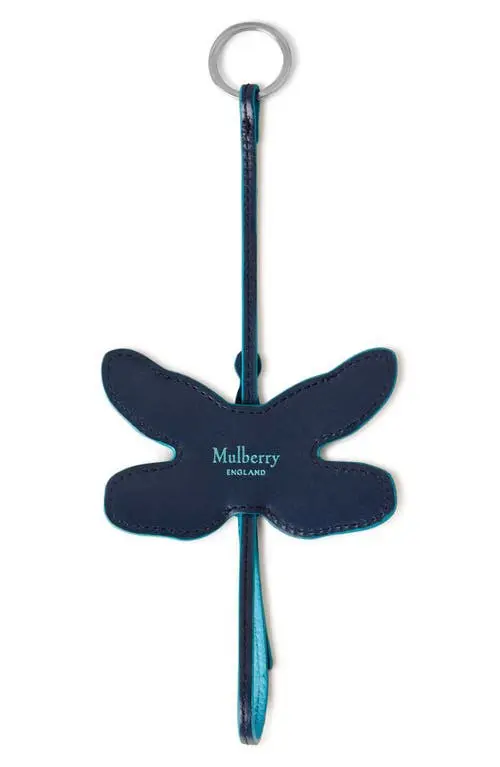 Mulberry Dragonfly Leather Key Chain