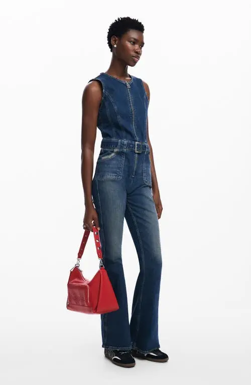 Desigual Faux Leather Shoulder Bag