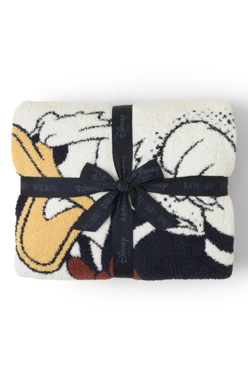 Barefoot Dreams Cozychic™ Disney Donald Duck Blanket - Cream Multi