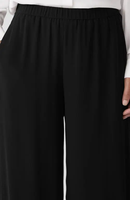 Eileen Fisher Silk Lantern Ankle Pant