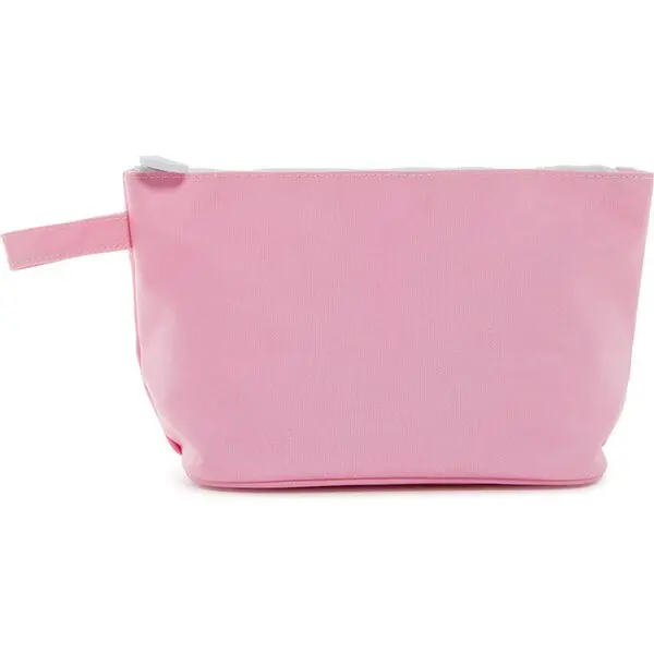 TRVL DESIGN Coated Canvas Cosmetic Bag - Pink